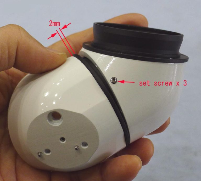 The right Unit only of EMS-UMB – MATSUMOTO-EMS Innovation of Astronomical Telescope 天体望遠鏡革命